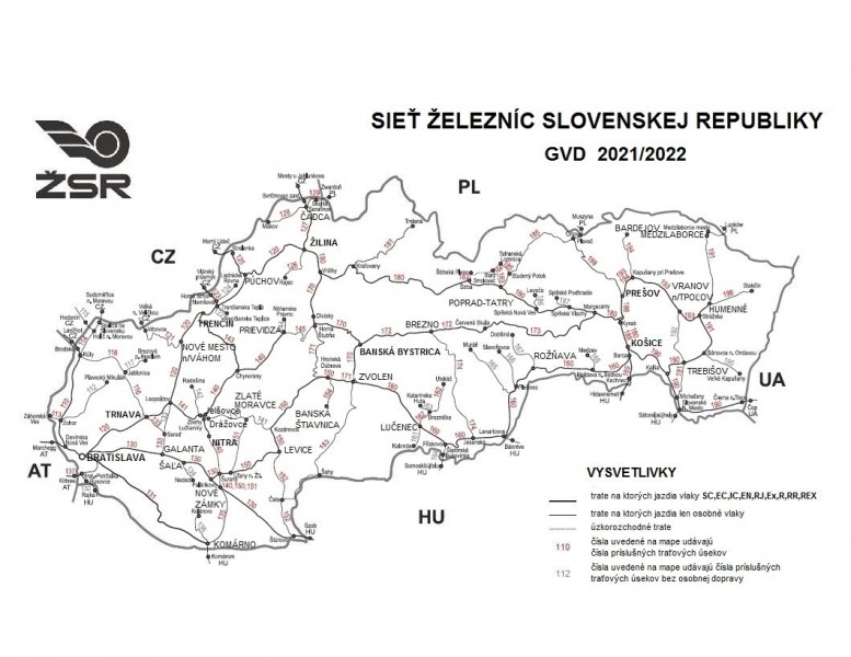 Poloha Vlakov | Železnica ZM.sk